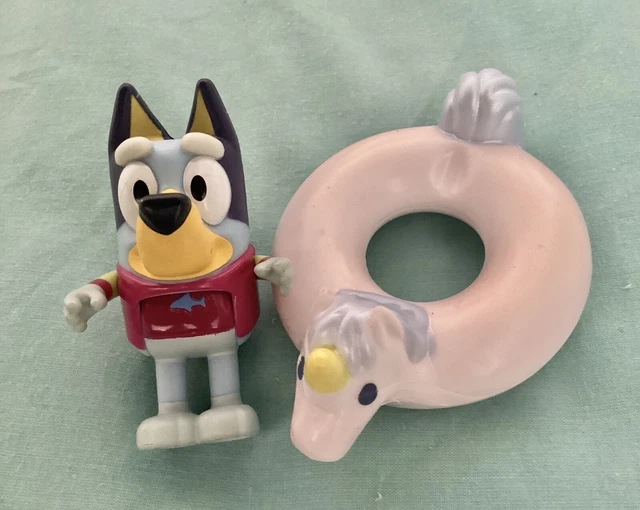 BLUEY CHARACTER FIGURE Bluey With Red Bow CBeebies £3.50 - PicClick UK