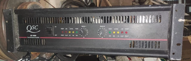 AMPLI SONO STUDIO Qsc Ex4000 -1 Canal En Panne EUR 300,00 - PicClick FR