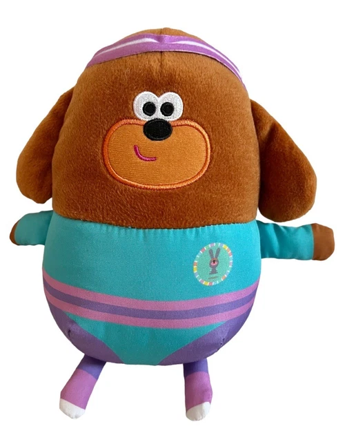 HEY DUGGEE SOFT Toy Plush Exercise Keep Fit Teddy 8” Golden Bear ...
