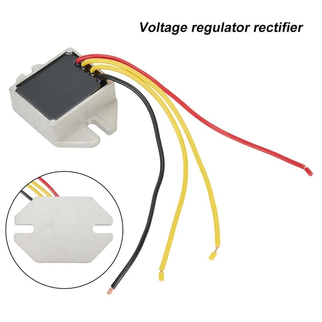 METAL VOLTAGE REGULATOR Rectifier 12 Volt For Motorcycles Snowmobiles ...