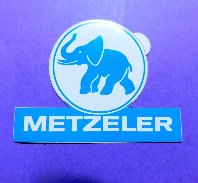 ALTER AUFKLEBER STICKER METZELER Motorrad Reifen Tyres, Grand Prix ...
