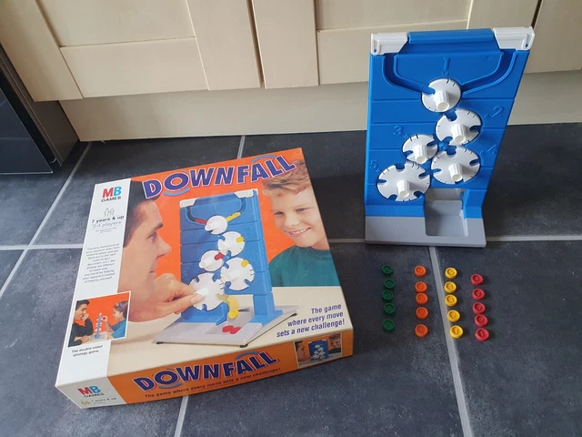 VINTAGE DOWNFALL FAMILY Game Complete & With Box - MB Games £18.00 ...