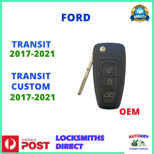 FORD TRANSIT TRANSIT Custom Remote Key 2017 2018 2019 2020 2021 2022 ...