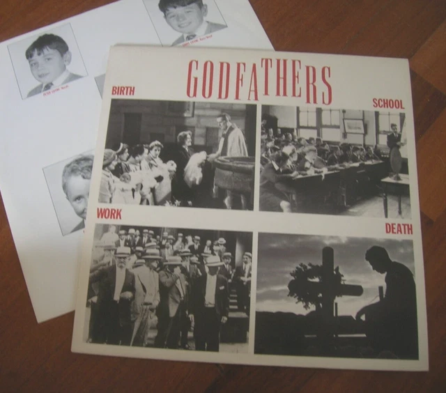 THE GODFATHERS BIRTH School Work Death - LP - vinile vinyl punk indie ...