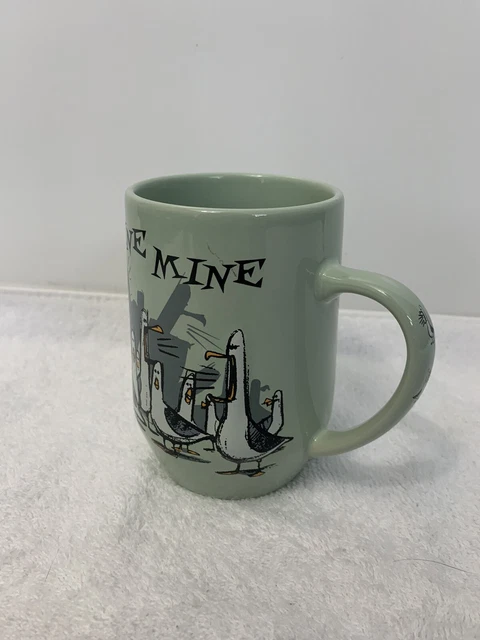 DISNEY PARKS PIXAR Finding Nemo Mine Mine Mine Seagulls Green Coffee ...