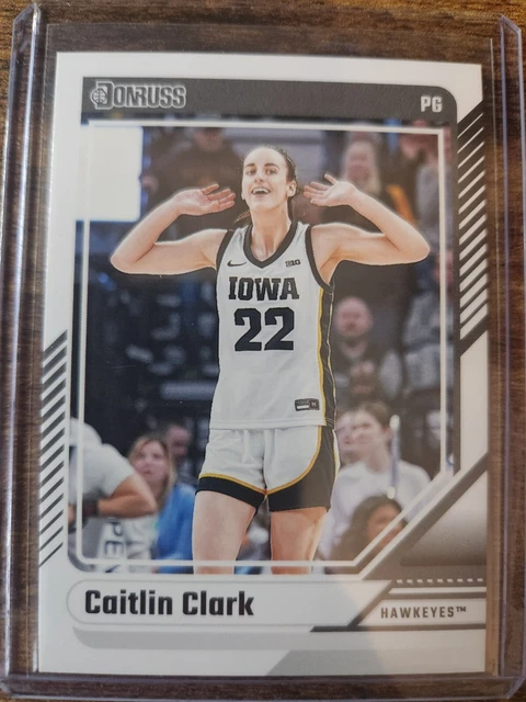 2024 CAITLIN CLARK Collection Caitlin Clark Donruss #13 Iowa Hawkeyes ...