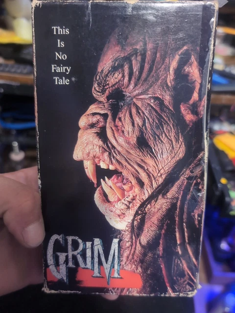 GRIM VHS 1995 Horror Gore Creature Feature Rare OOP A-pix Video ...