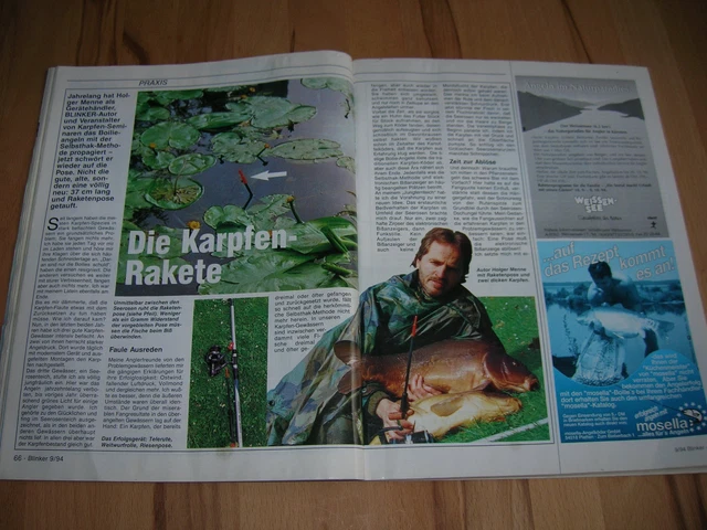 RAKETEN POSE VON Holger Menne Karpfen Pose und Fox Haken EUR 45,00 ...