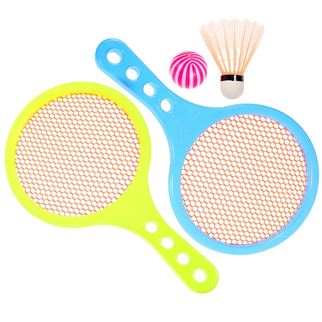 CHILD FAMILY BEACH Games Badminton Racquet Mini Tennis Racket £9.45 ...