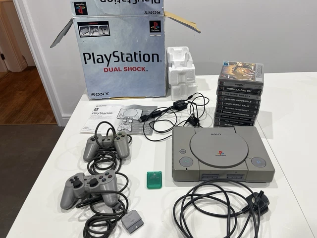 SONY PLAYSTATION 1 Console with original box and 11 games £45.00 ...