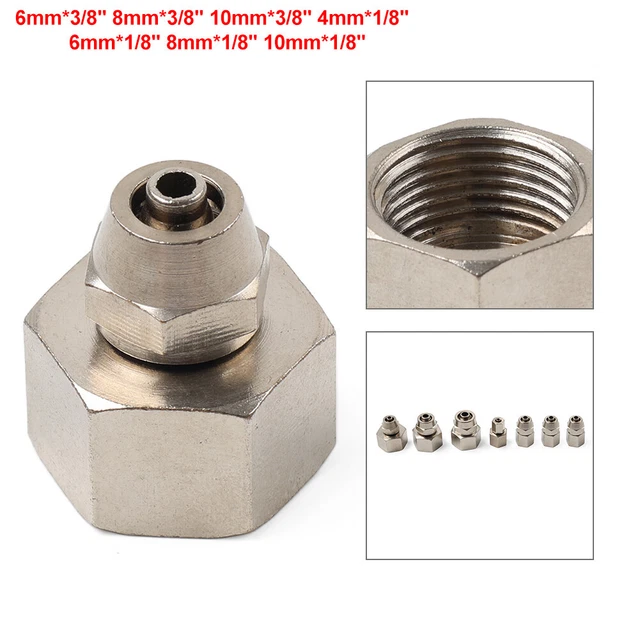 BRASS AIR HOSE Twist Lock Coupler Fittings-BSP Female Thread End Quick ...