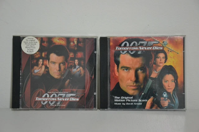 TOMORROW NEVER DIES original motion picture score soundtrack David ...