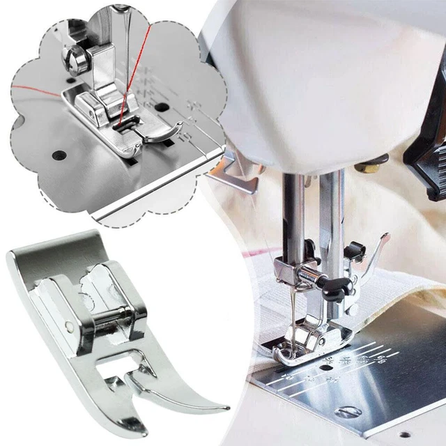 *UNIVERSAL ZIGZAG SNAP Presser Foot Metal Straight Stitch Sewing Foot ...