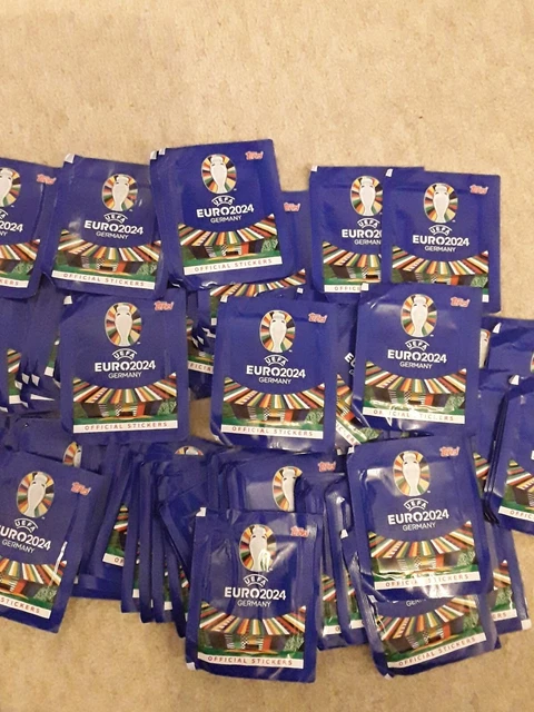 TOPPS UEFA EURO 2024 Germany Official Stickers 50 Packets £32.99 ...