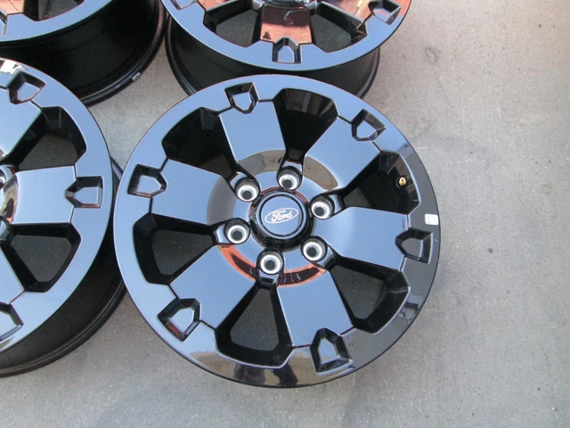 18& FORD Ranger BRONCO 2021 Wheels RIMS Factory OE NEW TAKE OFFS BLACK ...