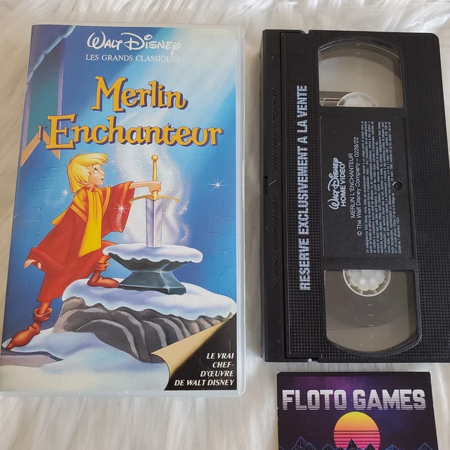 VHS D'ORIGINE FR : Merlin l'Enchanteur - Disney - Floto Games EUR 9,90 ...
