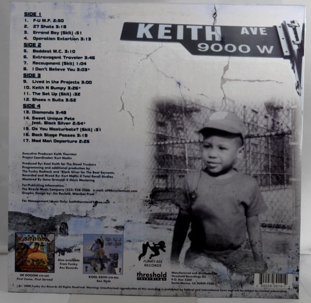 KOOL KEITH – Matthew Funky A Records 2000 Us Orig ( 2LP/Vg++/Vg++)/1228 ...