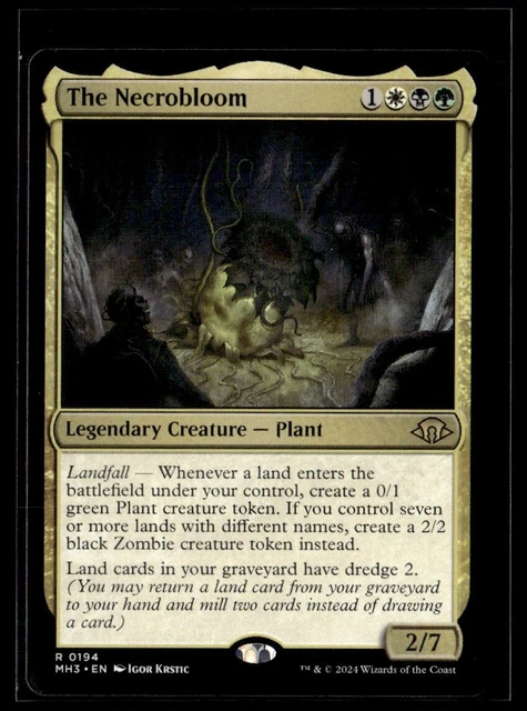 2024 MTG MH3 The Necrobloom R Legendary Creature #194 EUR 1,13 ...