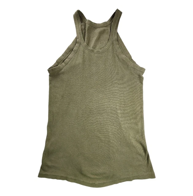 AUTHENTIC VINTAGE WW2 US Army Military Olive Drab Tanker's Tank Top ...