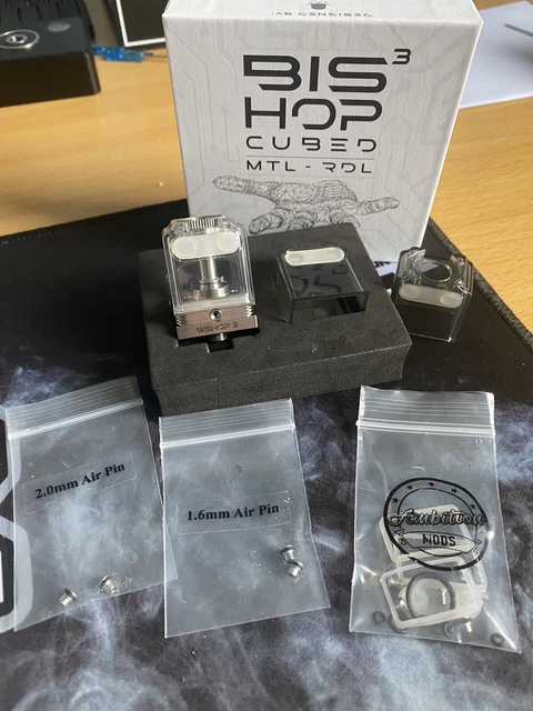 BISHOP 3 CUBED RBA Kit for Billet Box Stubby Boro AIO £25.00 - PicClick UK