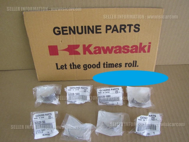 KAWASAKI ZZ-R1100-2 ZX-11 ZXT10D CONNECTING ROD BUSHING SET BLUE 92028 ...