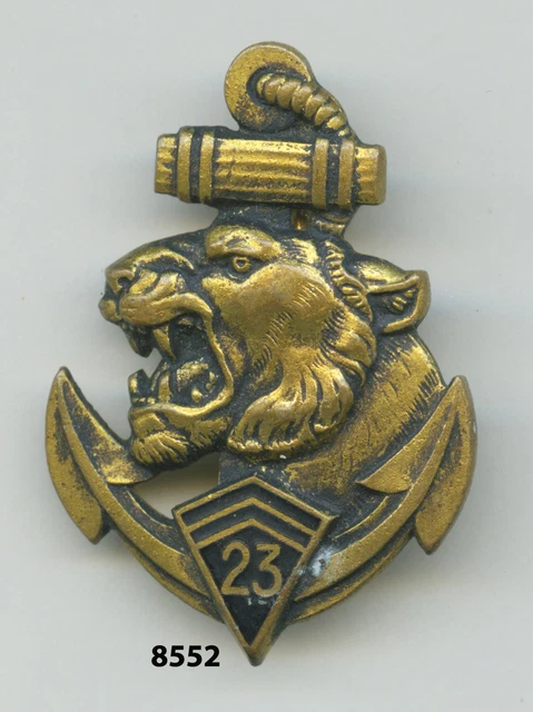 INSIGNE TROUPES COLONIALES , 23 Rgt. d'Infanterie Coloniale EUR 14,00 - PicClick FR