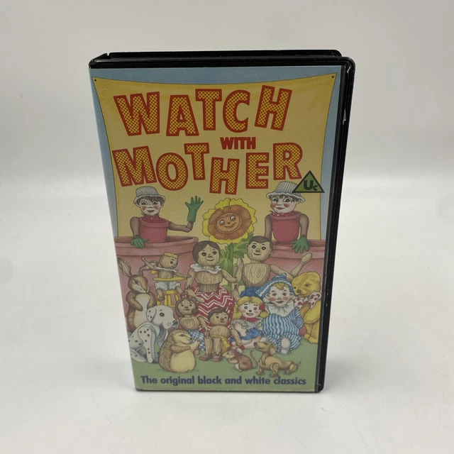 WATCH WITH MOTHER VHS Video Tape BBC Original Black & White Classics £ ...