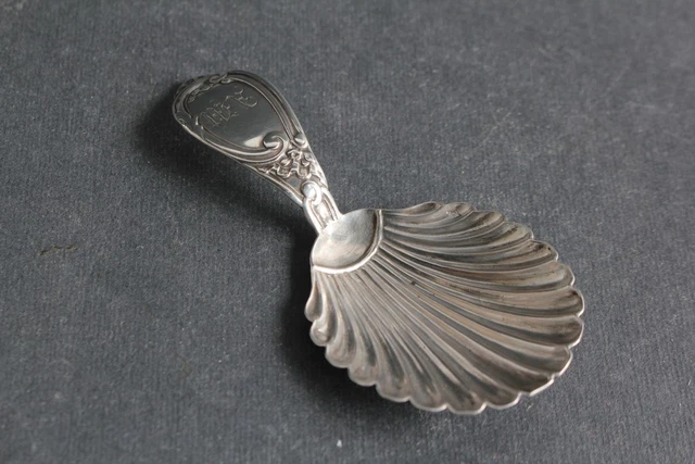 ANCIENNE CUILLÈRE À thé argent coquillage Tea caddy spoon (68934) EUR ...