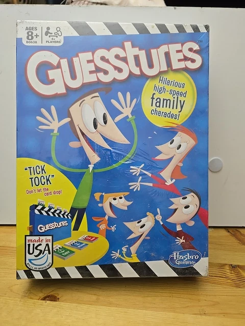 GESTURES ACTING SILLY With The Family Board Game Hasbro 2014 Sealed $19 ...