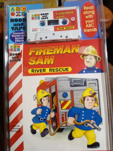 ABC KIDS FIREMAN Sam River Rescue Read-Along Storybook & Tape New ...
