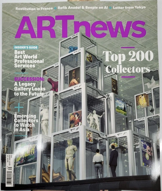 ART NEWS MAGAZINE-TOP 200 Collectors List-2023-Brand New £21.17 ...