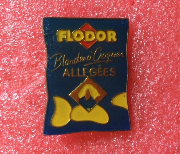 T13 PINS ÉPICERIE FLODOR Paquet de CHIPS Bleu vintage lapel pin EUR 3 ...