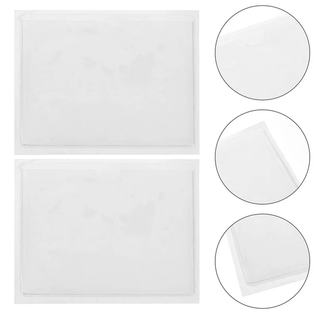5 PCS INDEX Label Pockets Plastic Business Card Sleeves Adhesive $20.85 ...