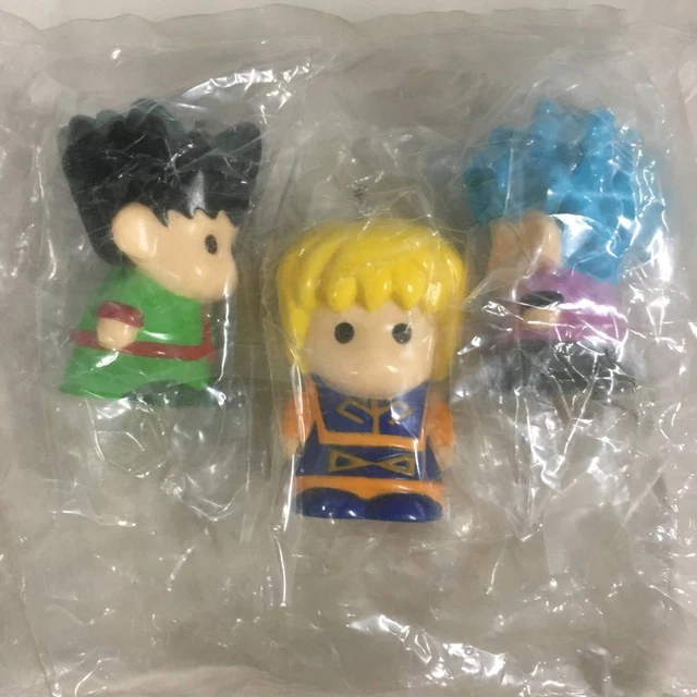 HUNTER X FINGER Puppet Set of 3 Figure Soft Vinyl Doll Gonkill Acrapica ...