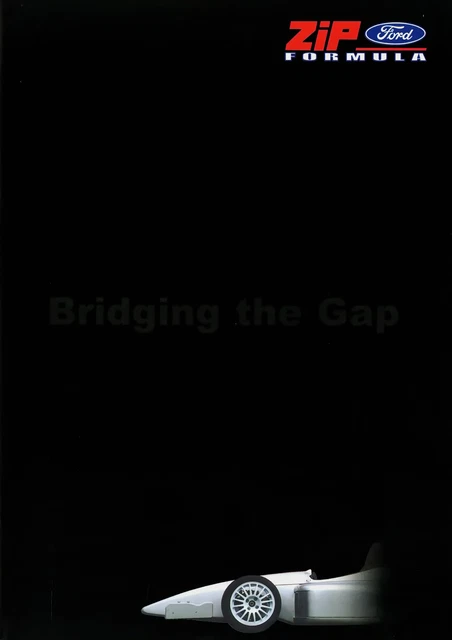 FORD ZIP KART Formula Brochure GB 2000 Motorsport Racing Brochure ...