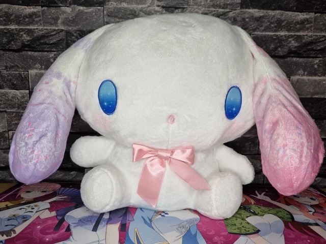 SANRIO CINNAMOROLL BIG Star Eyes Pastel Pink Cute Plush Toreba Japan ...