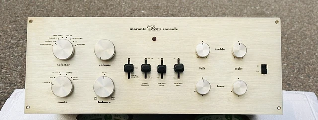 VINTAGE MARANTZ MODEL 7C Stereo Vacuum Tube Preamp Preamplifier £3,451. ...