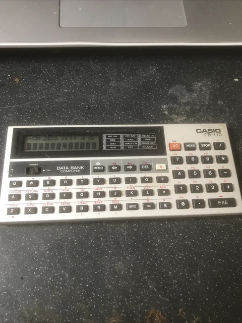 CASIO PB-110 PERSONAL Computer / Calculator - Comes As Pictured £34.99 ...