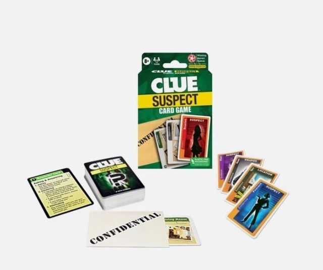 CLUE® SUSPECT CARD Game - Winning Moves 2025 £11.45 - PicClick UK