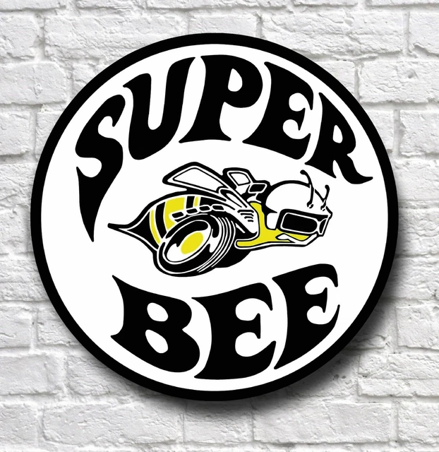 DODGE SUPER BEE 2Ft Garage Sign Wall Plaque Vintage Workshop Man Cave ...