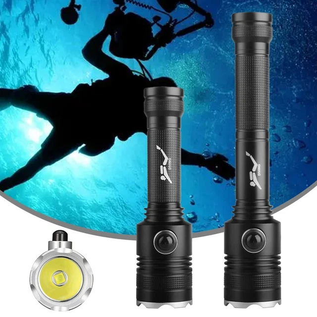 ULTRA DEEP TRENCH Structures Scuba Diving Flashlight Skid Proof and ...