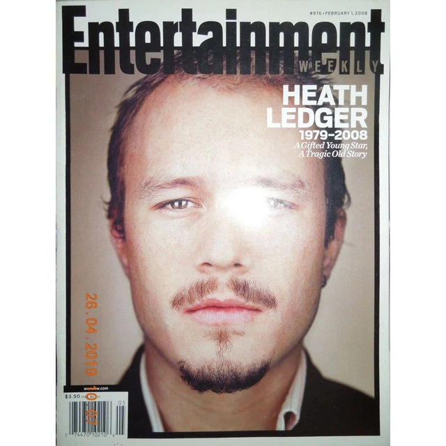 HEATH LEDGER ENTERTAINMENT weekly PHILIP SEYMOUR HOFFMAN jonas brothers ...