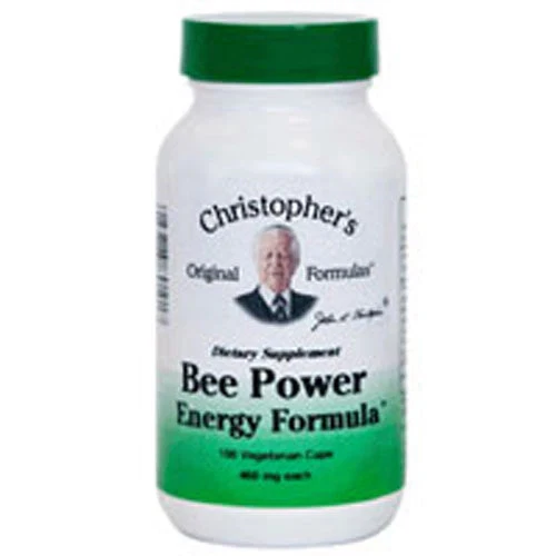 BEE POWER ENERGY 100 Vegicaps By Dr. Christophers Formulas £28.18 ...