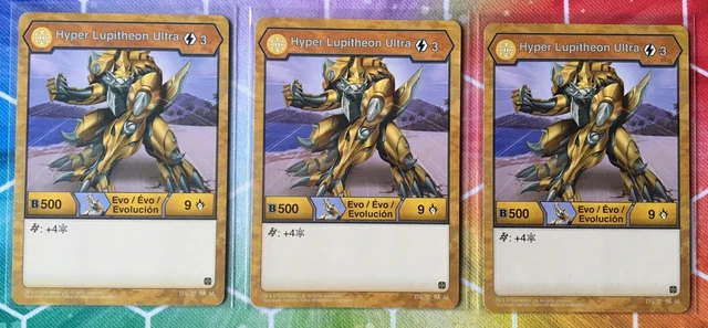 BAKUGAN: AGE OF Aurelus Rare Hyper Lupitheon Ultra Evo Playset EFS_92 ...