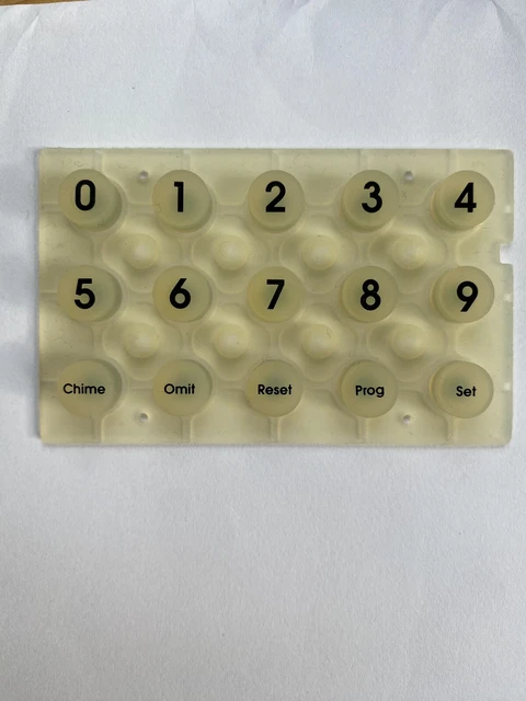 ACCENTA ALARM KEYPAD buttons replacement membrane spare Honeywell G4 ...