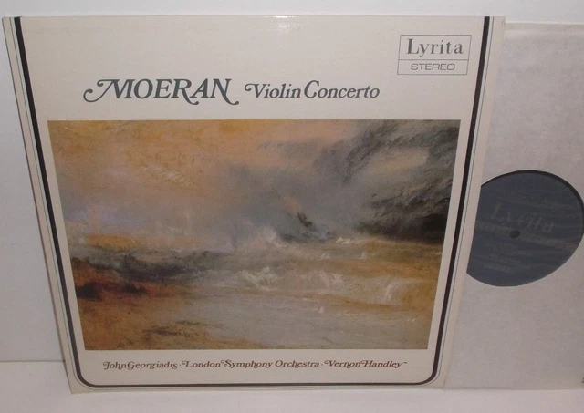 SRCS.105 MOERAN VIOLIN Concerto John Georgiadis London Sym Orch Vernon ...