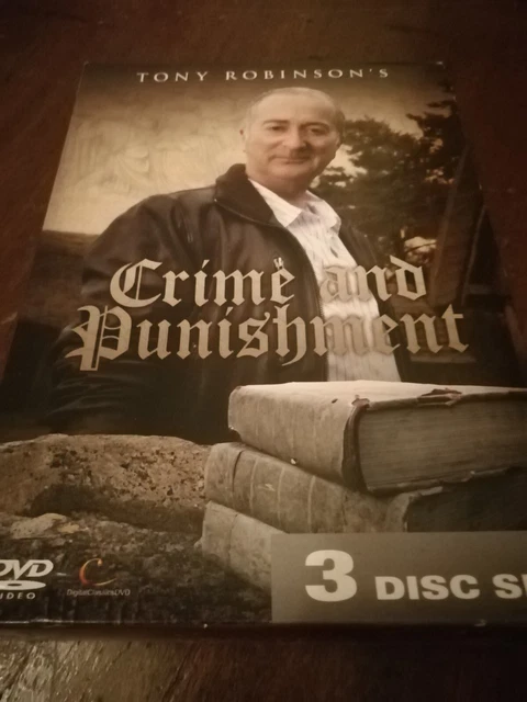 CRIME AND PUNISHMENT Documentary by Tony Robinson. 3 DVD set. DISCS ...
