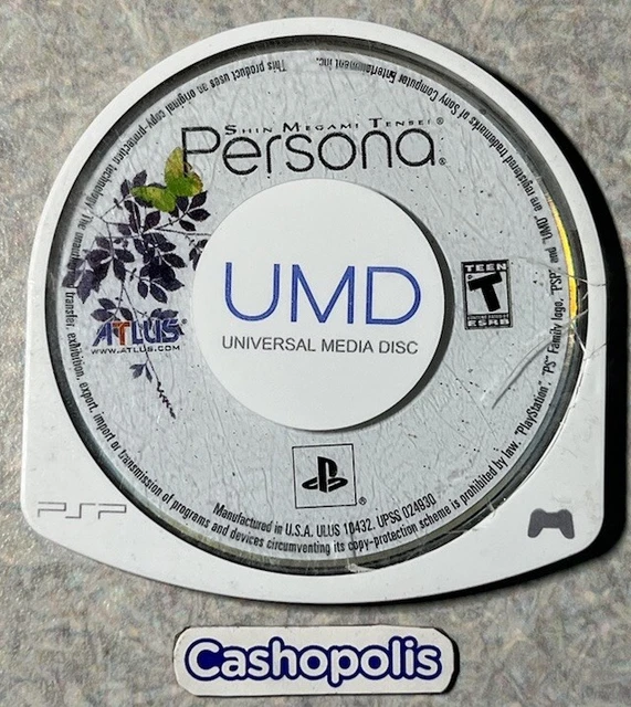 SHIN MEGAMI TENSEI Persona Sony PSP PlayStation Portable - UMD Game ...