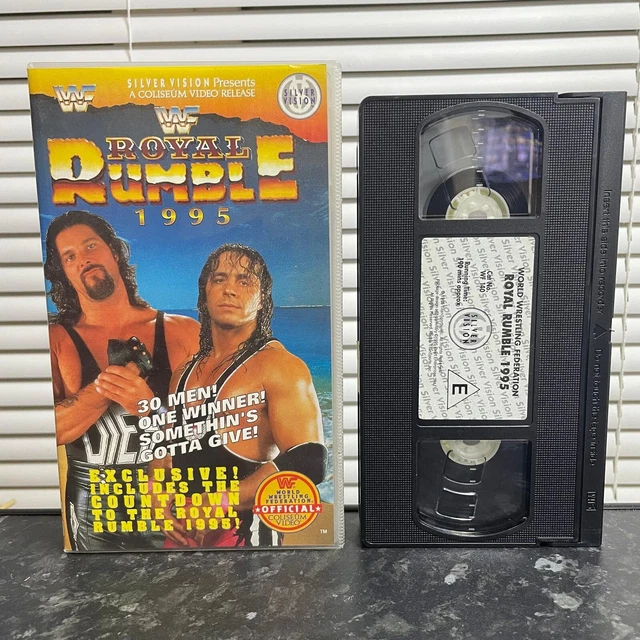 WWF ROYAL RUMBLE 1995, Wwe, Vhs Video Vintage £9.99 - PicClick UK