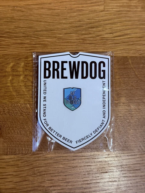 BREWDOG AF OLD Street Bar Pin Badge - London - Super Rare - Closed Bar ...